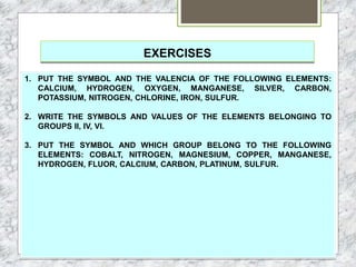 Tema 4 the chemical compounds | PPT