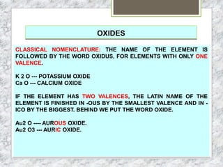 Tema 4 the chemical compounds | PPT