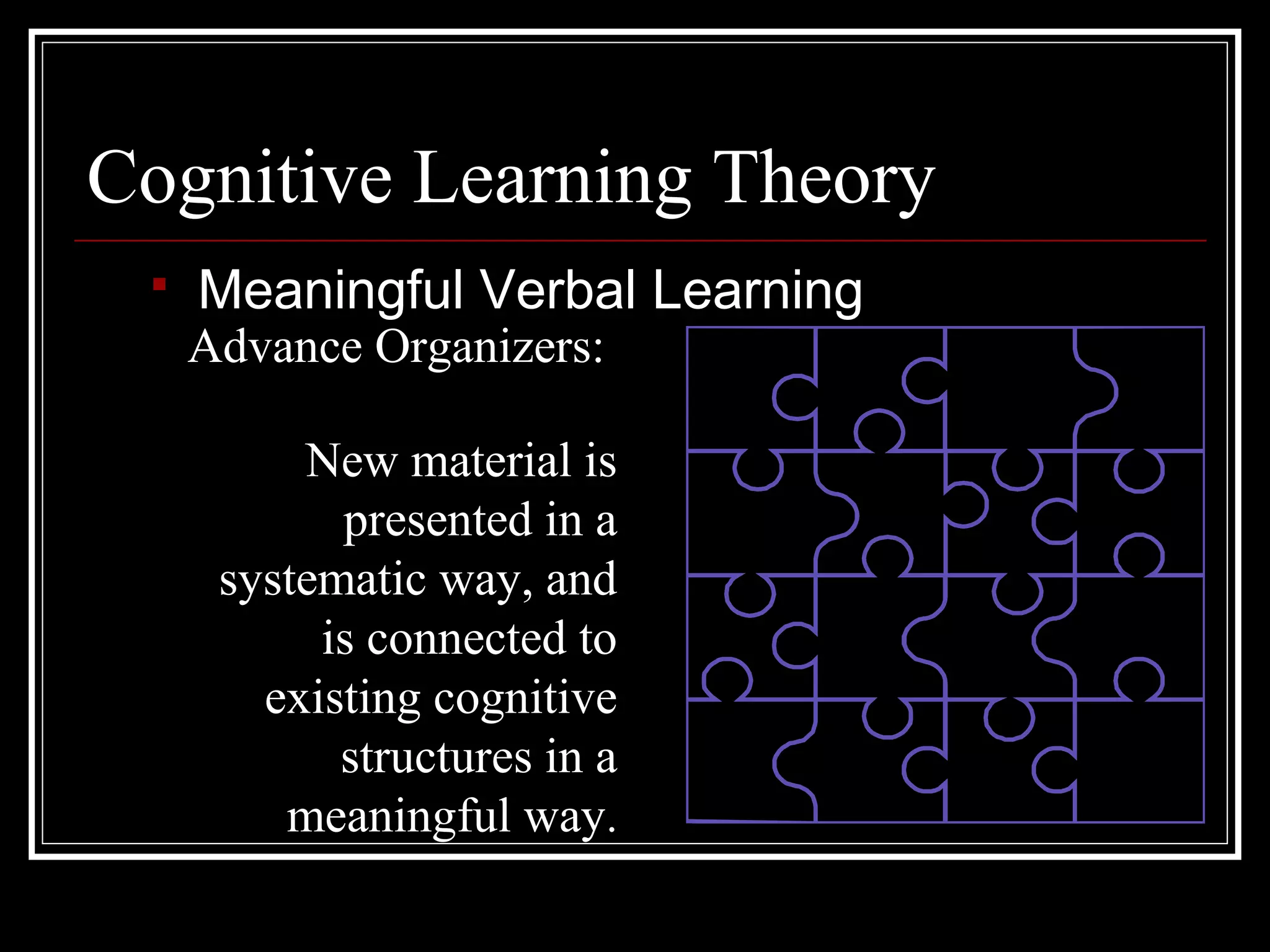 Tema 4 theories of learning | PPT