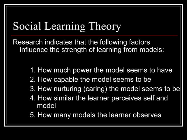 4 theories of learning | PPT | Free Download
