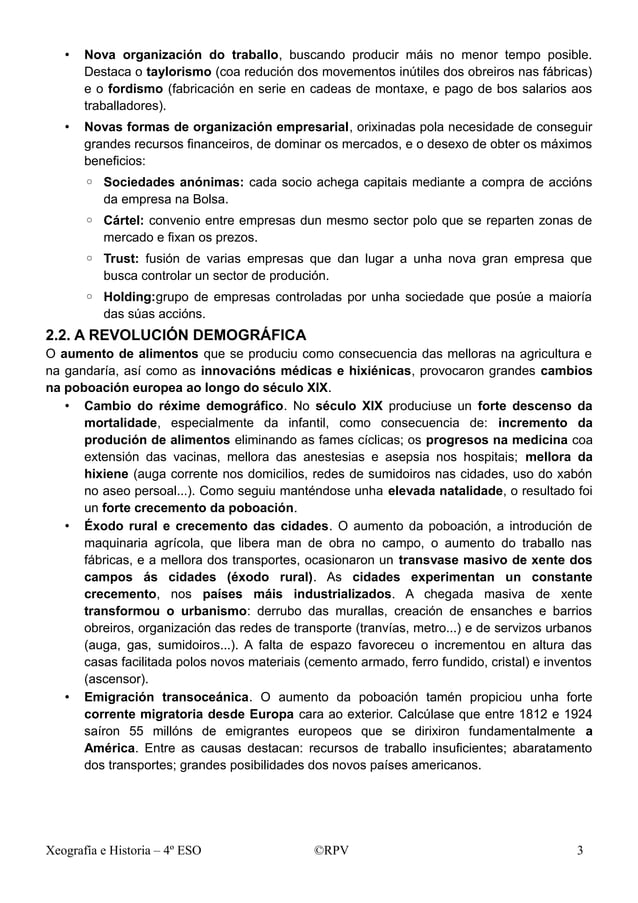 Tema 4 (4º ESO). Estado burgués e imperialismo | PDF