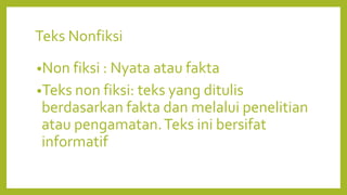 Kelas 4 SD:TEMA 5-Bahasa Indonesia Teks Non Fiksi.pptx