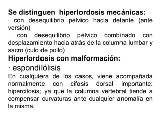 Tema 5 hiperlordosis lumbar | PPTX