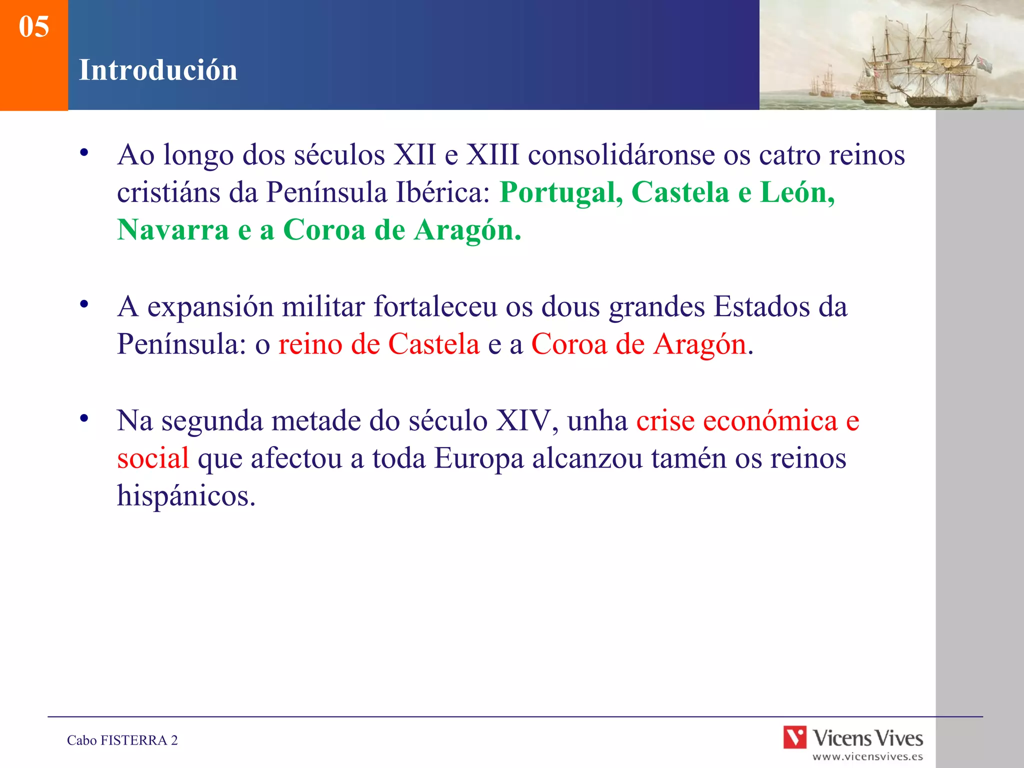 Tema 5. os grandes reinos peninsulares | PPT