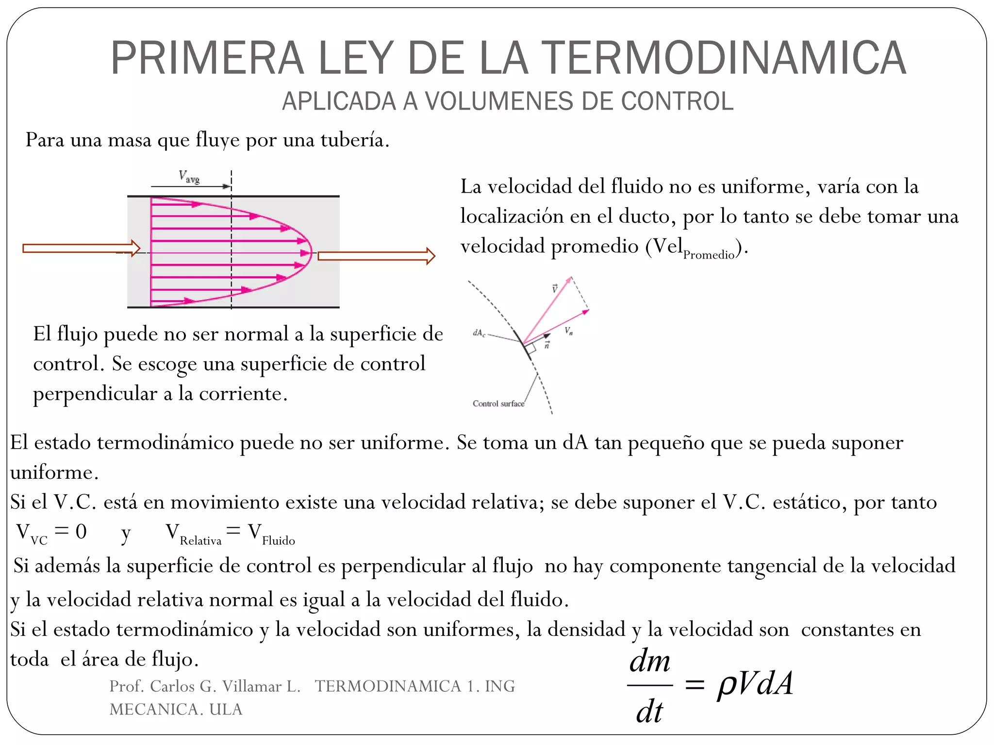 Tema 5 1_ley_para_volumenes_de_control_termo_1 | PPS