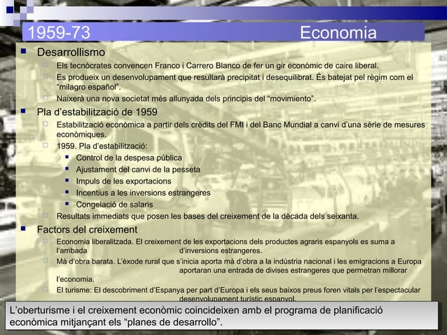 Tema 5b. franquisme | PPT