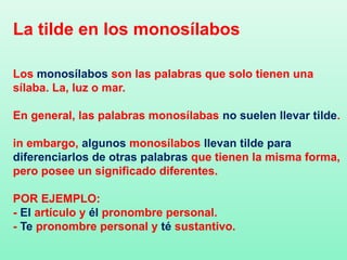 Tema 5 el verbo | PPT