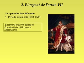 Tema 5 espanya al segle xix | PPT
