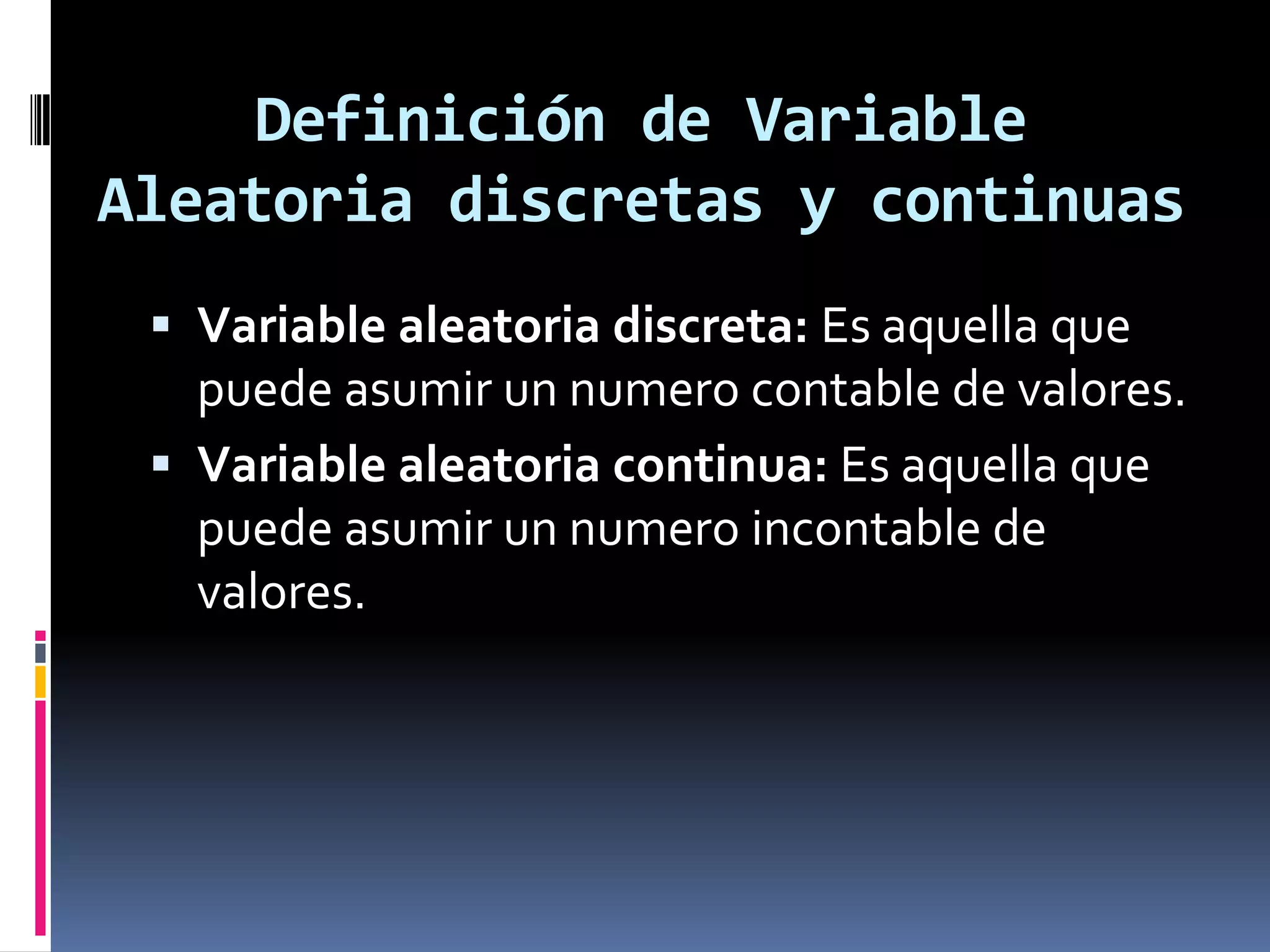Variables Discretas y Continuas | PDF