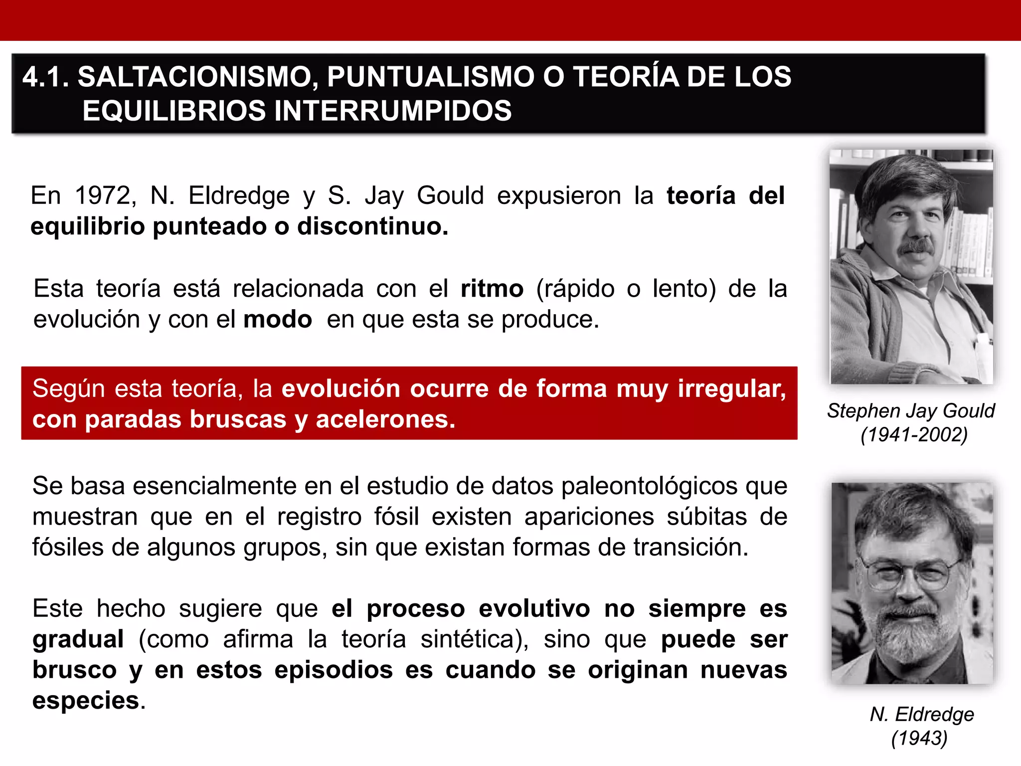Tema 5 la evolucion de los seres vivos | PPT