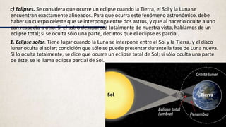 Relación Sol Luna Tierra