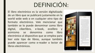 El Libro Electrónico | PPTX
