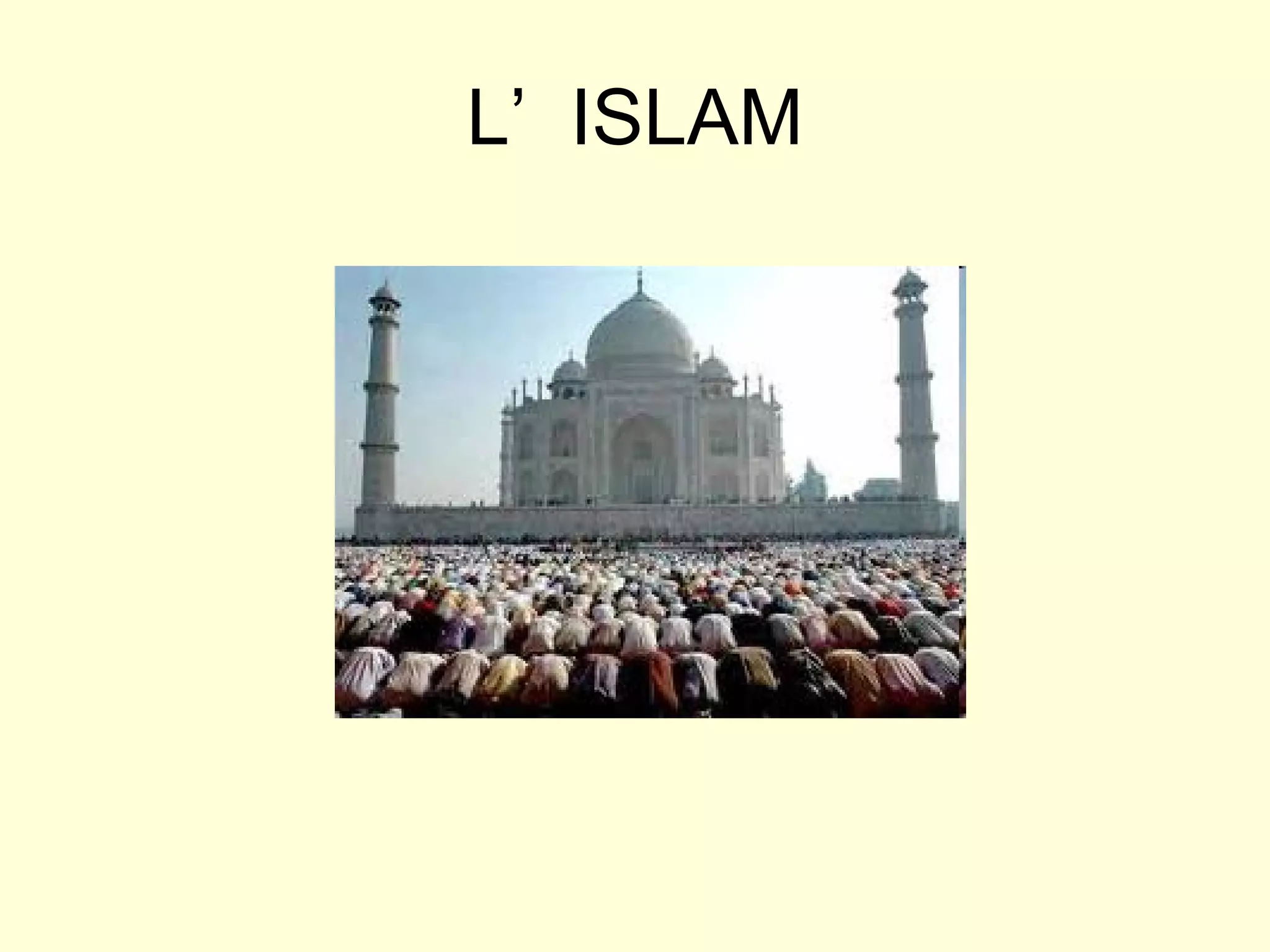 Tema 5 l'Islam. (IES Gregori Maians.Oliva) | PPT