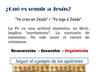 Tema 5 seguir a jesús | PPT