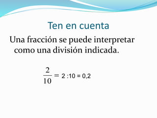 Tema 6: las fracciones. | PPT