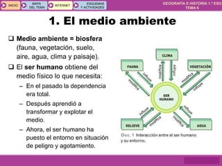 Tema 6 - Las personas y el medio | PPTX