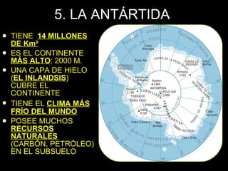 Tema 6 Los Continentes | PPT