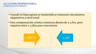 Tema 6 mecanismos de compensación ácido-base | PPTX