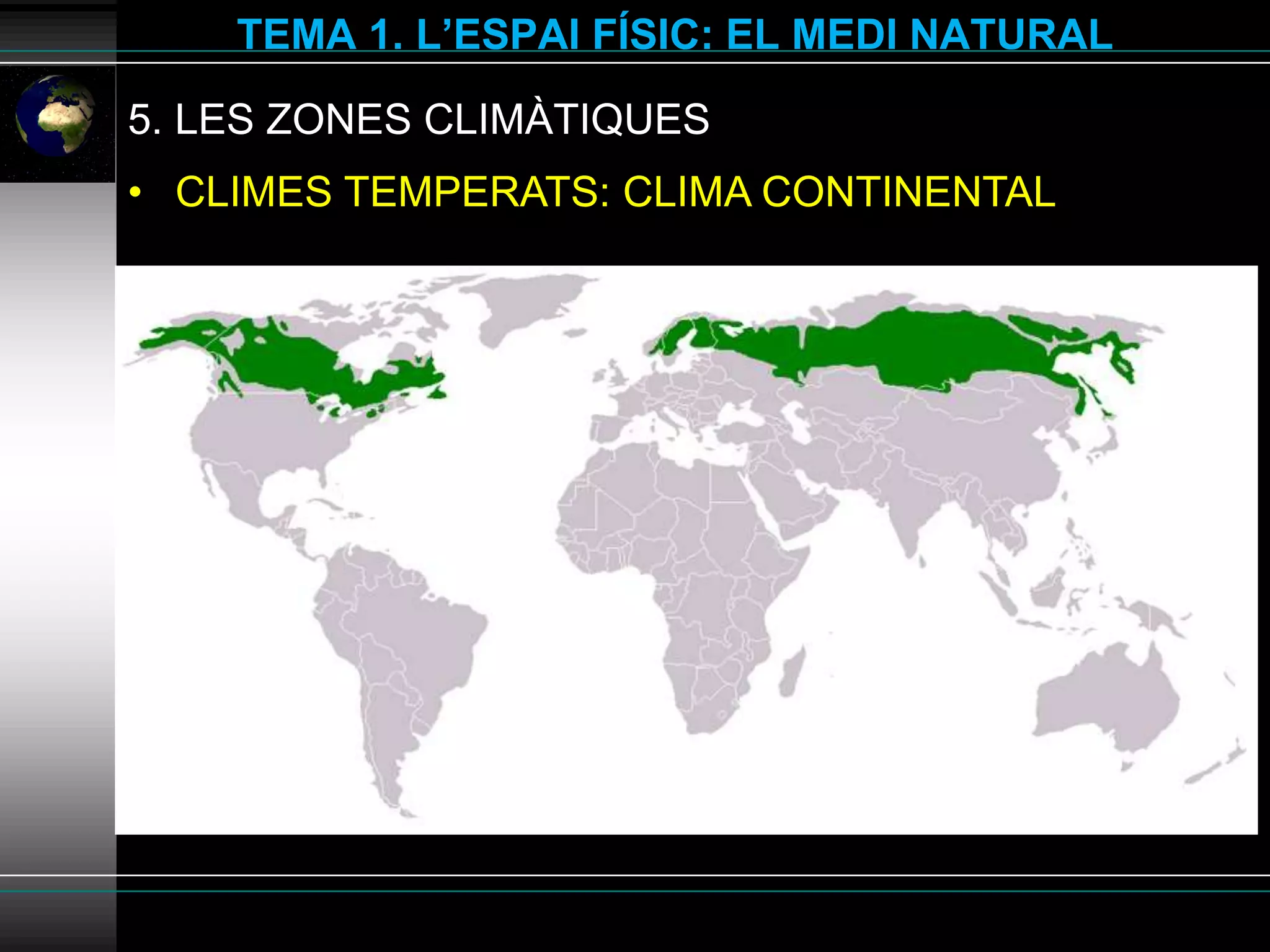 Tema 6 Climes de la Terra | PPT