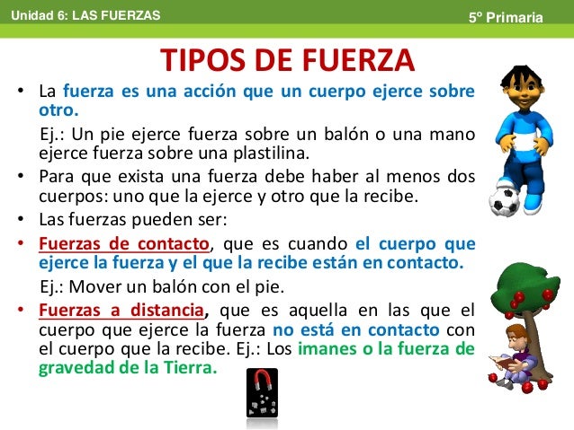 Tema 6 Las fuerzas