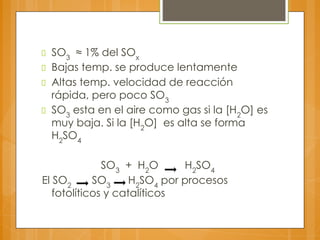 Estudio de la Química Atmosférica y su importancia | PDF