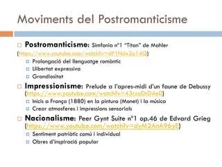 Romanticisme i Postromanticisme | PDF