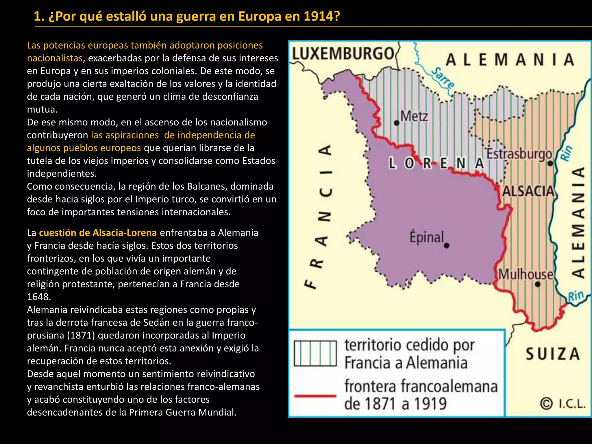 TEMA 7 PRIMERA GUERRA MUNDIAL Y LA REVOLUCIÓN RUSA (1914-1939) | PPTX