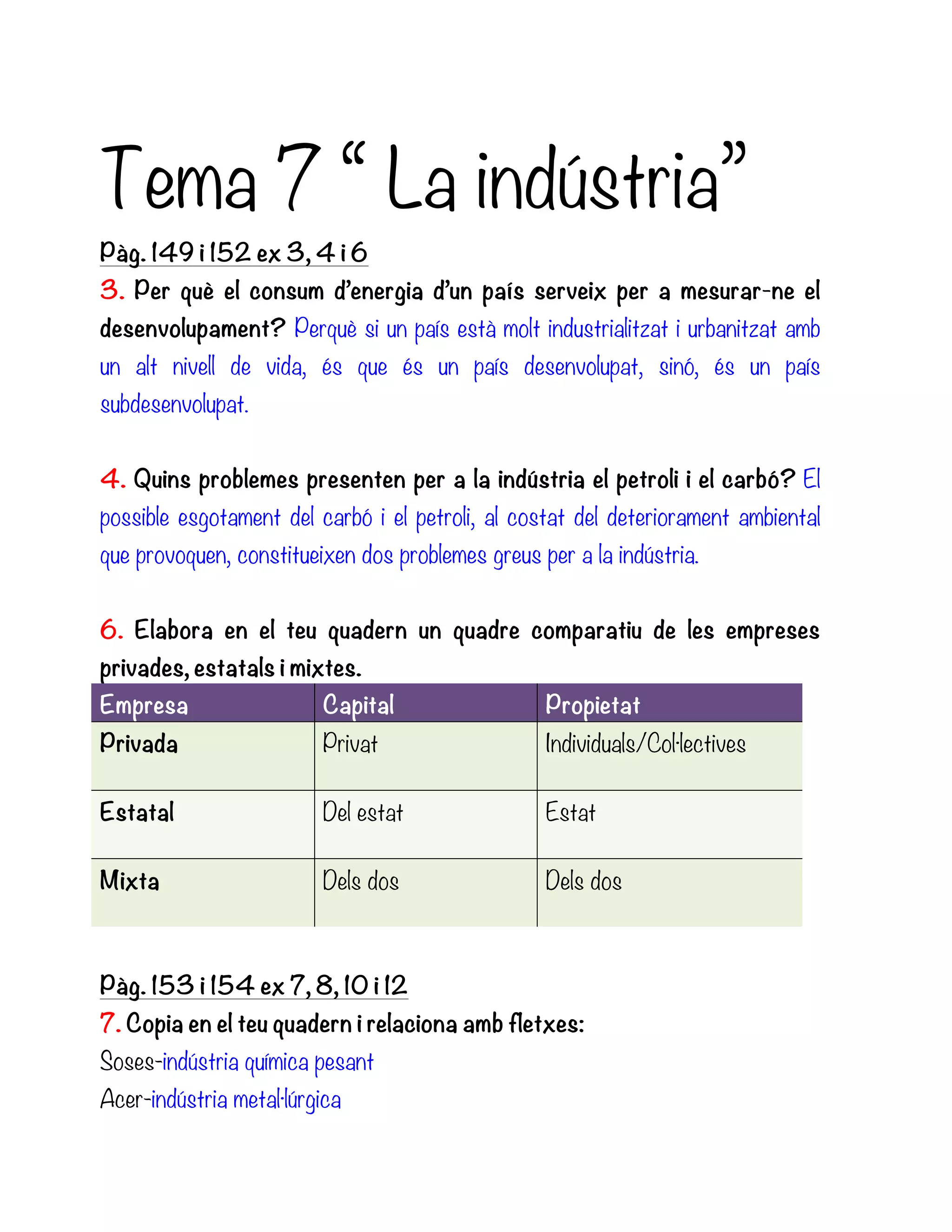 Tema 7 -activitats | PDF