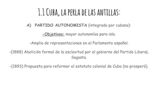 Tema 7 Guerra colonial y crisis del 98 | PDF
