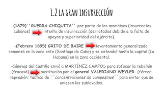 Tema 7 Guerra colonial y crisis del 98 | PDF