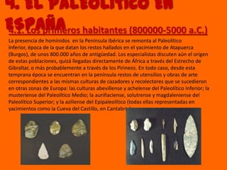 Tema 7 la vida en la prehistoria | PPTX