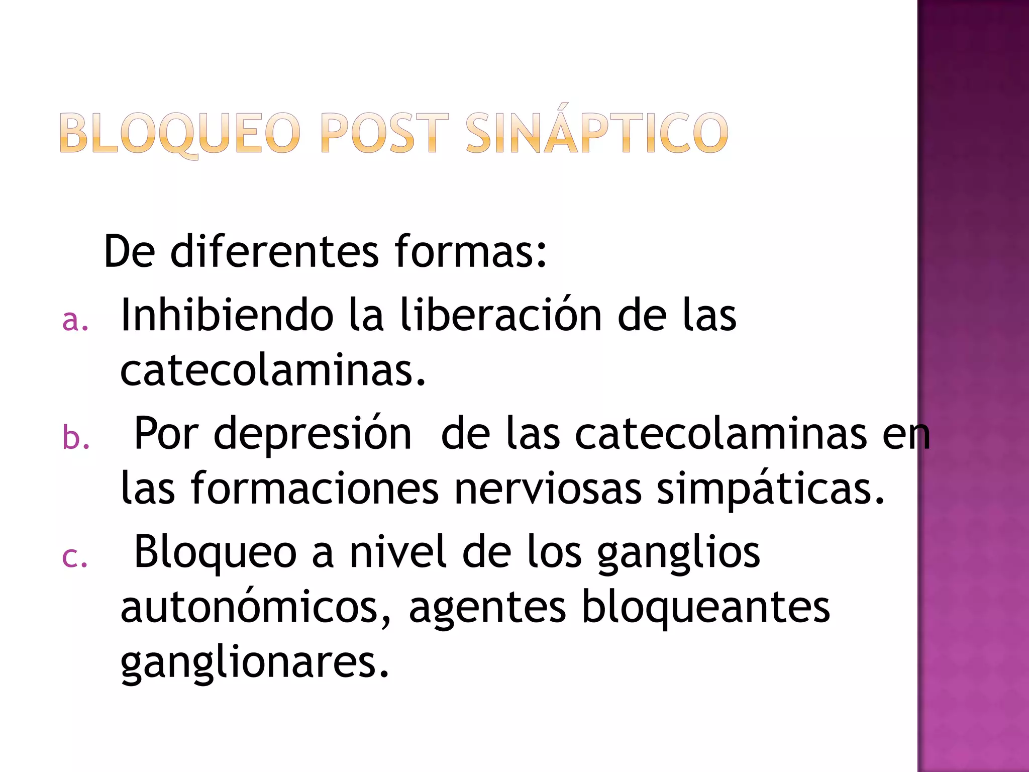 Tema 7 alfa y beta simpaticoliticos | PPTX