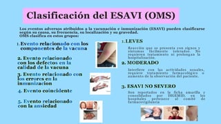 ESAVI- curso de inmunizaciones- enfermeria | PPTX