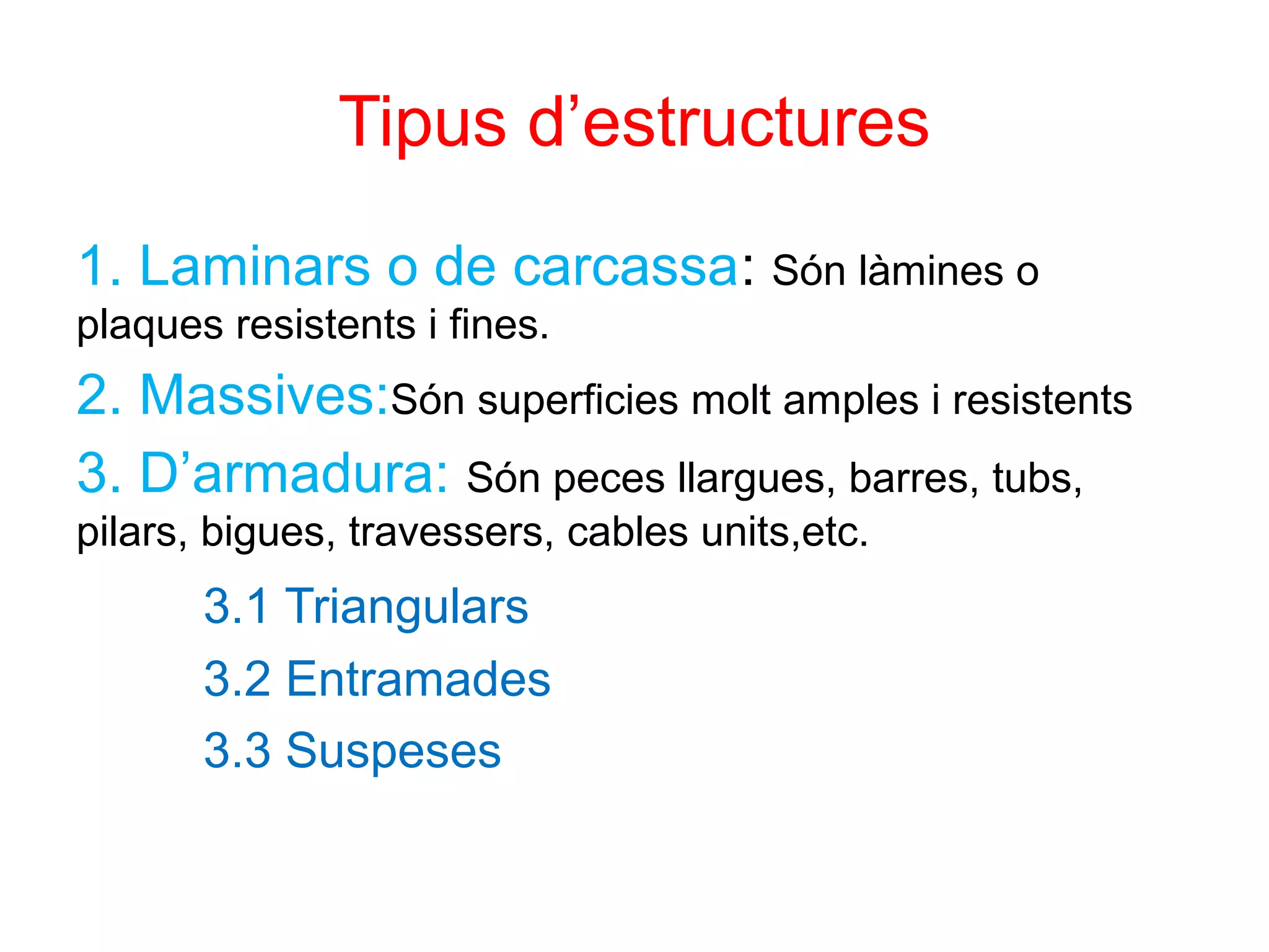 Tema 7 estructures | PPT