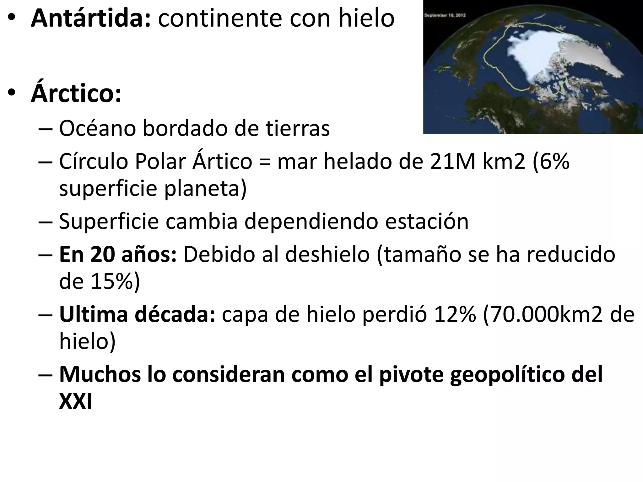 Geopolitica de los polos | PPTX