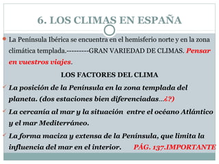 Tema 7 los paisajes naturales | PPT
