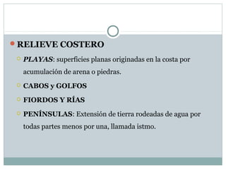 Tema 7 los paisajes naturales | PPT | Geography | Science