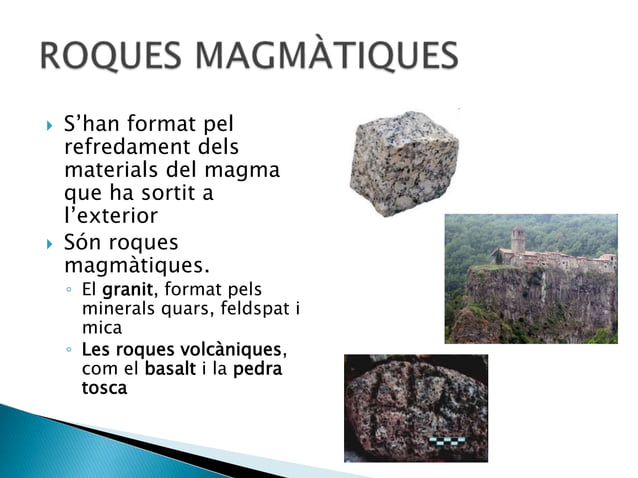 Tema 7 minerals i roques | PPTX