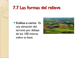 Tema 7 relieve e hidrografia | PPT