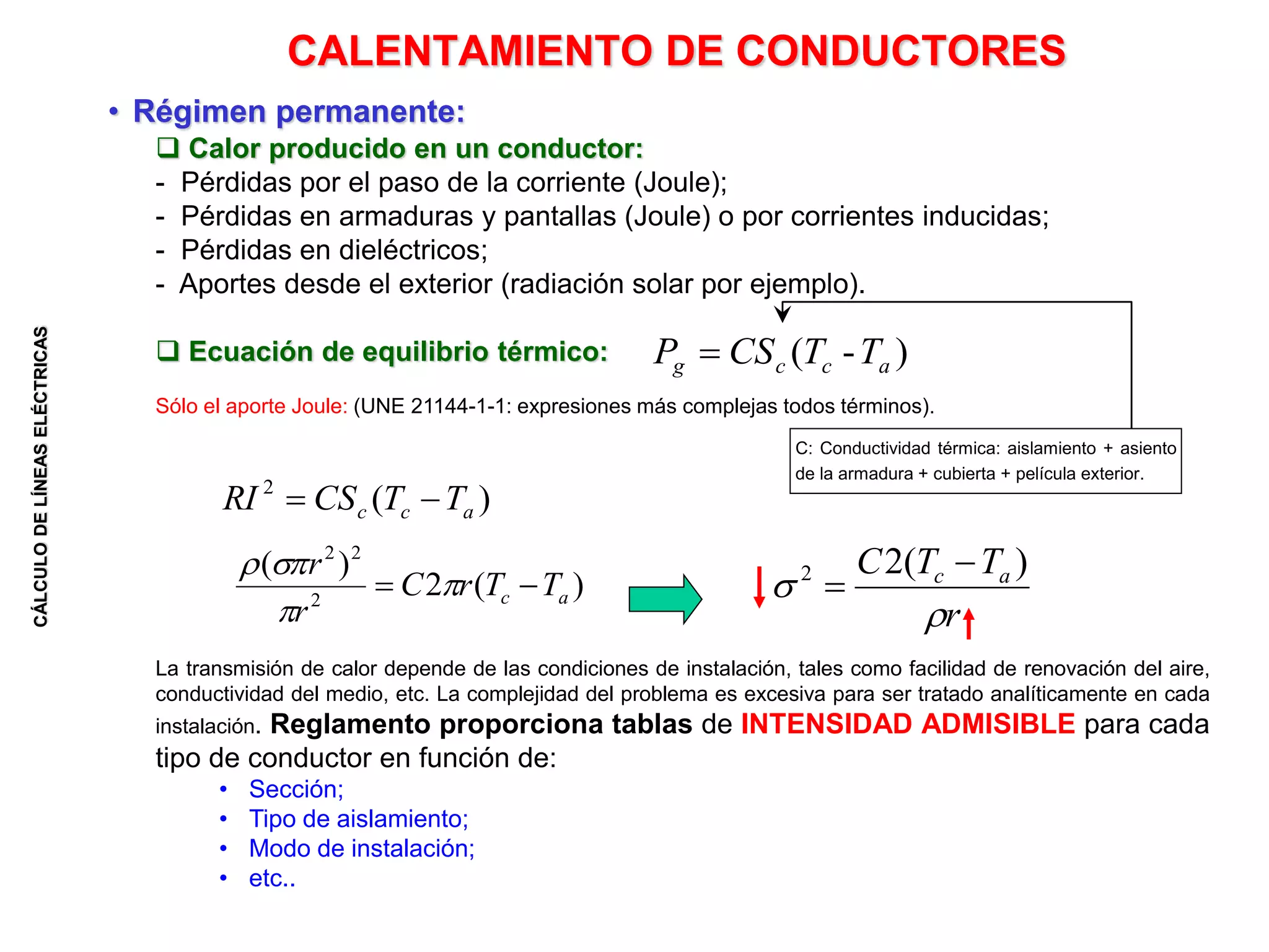 Tema 8 a calculo de lineas electricas | PPT