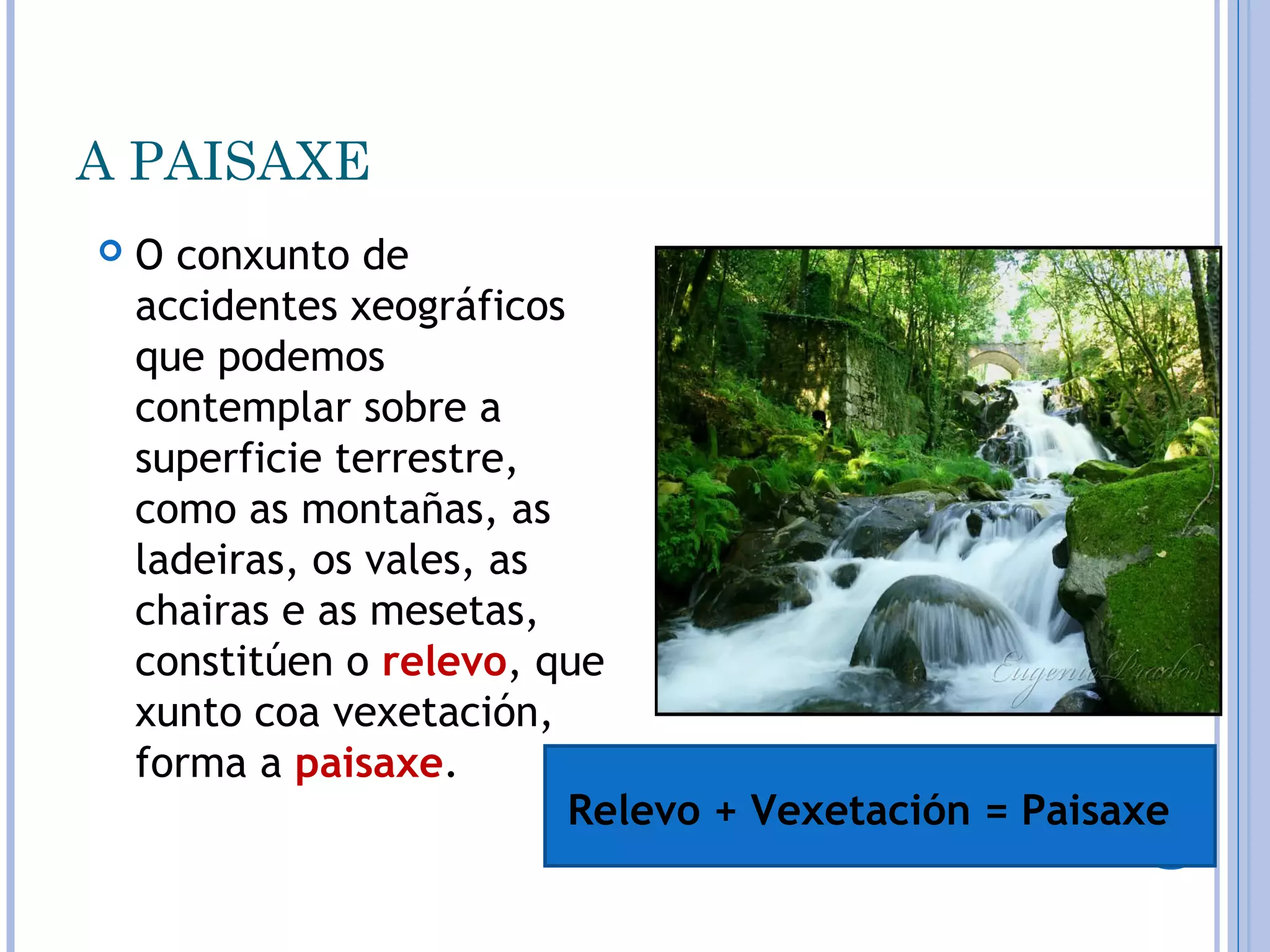 Tema 9 O relevo e a paisaxe | PPT
