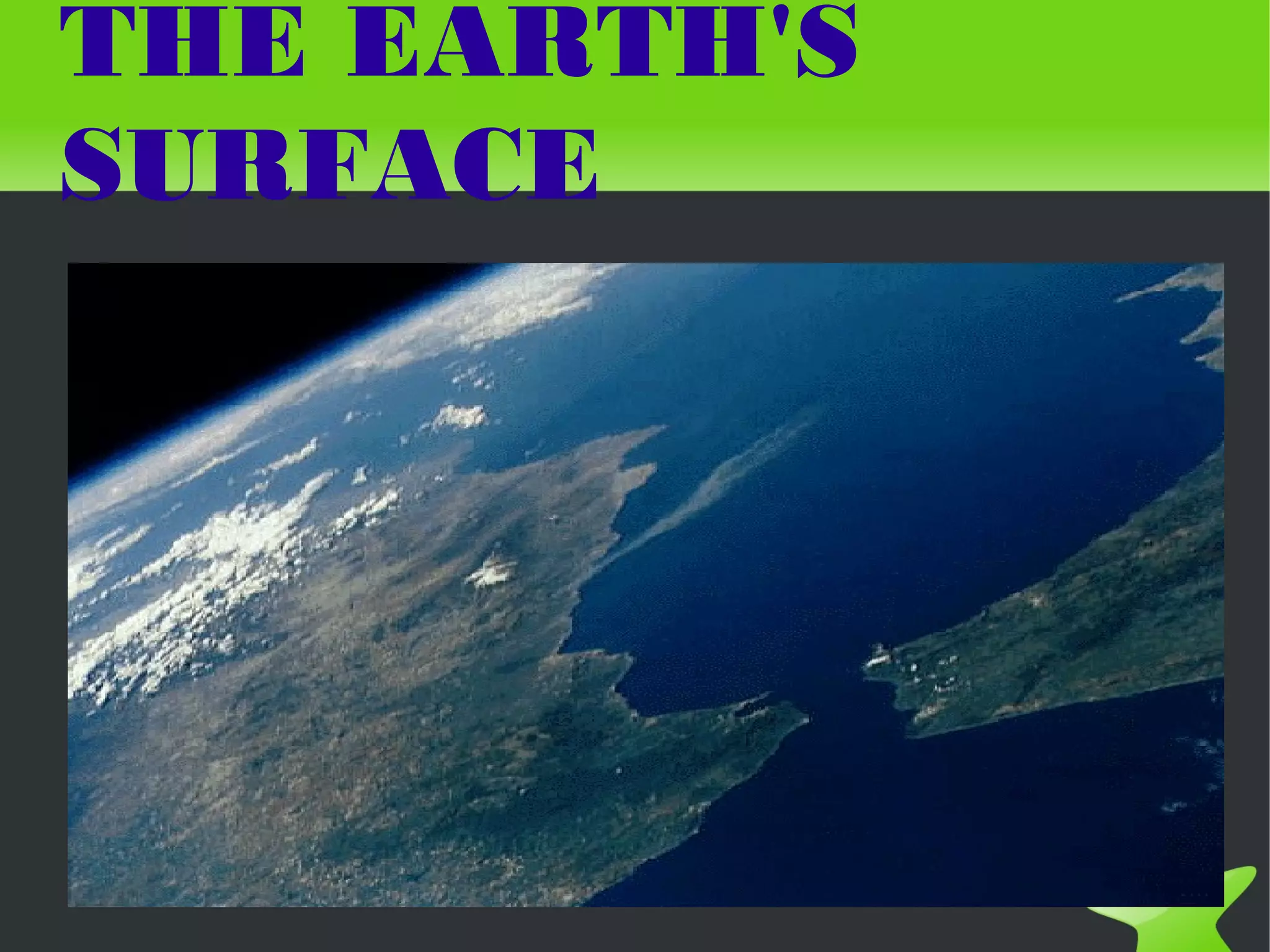 The Earth's Surface | PPT