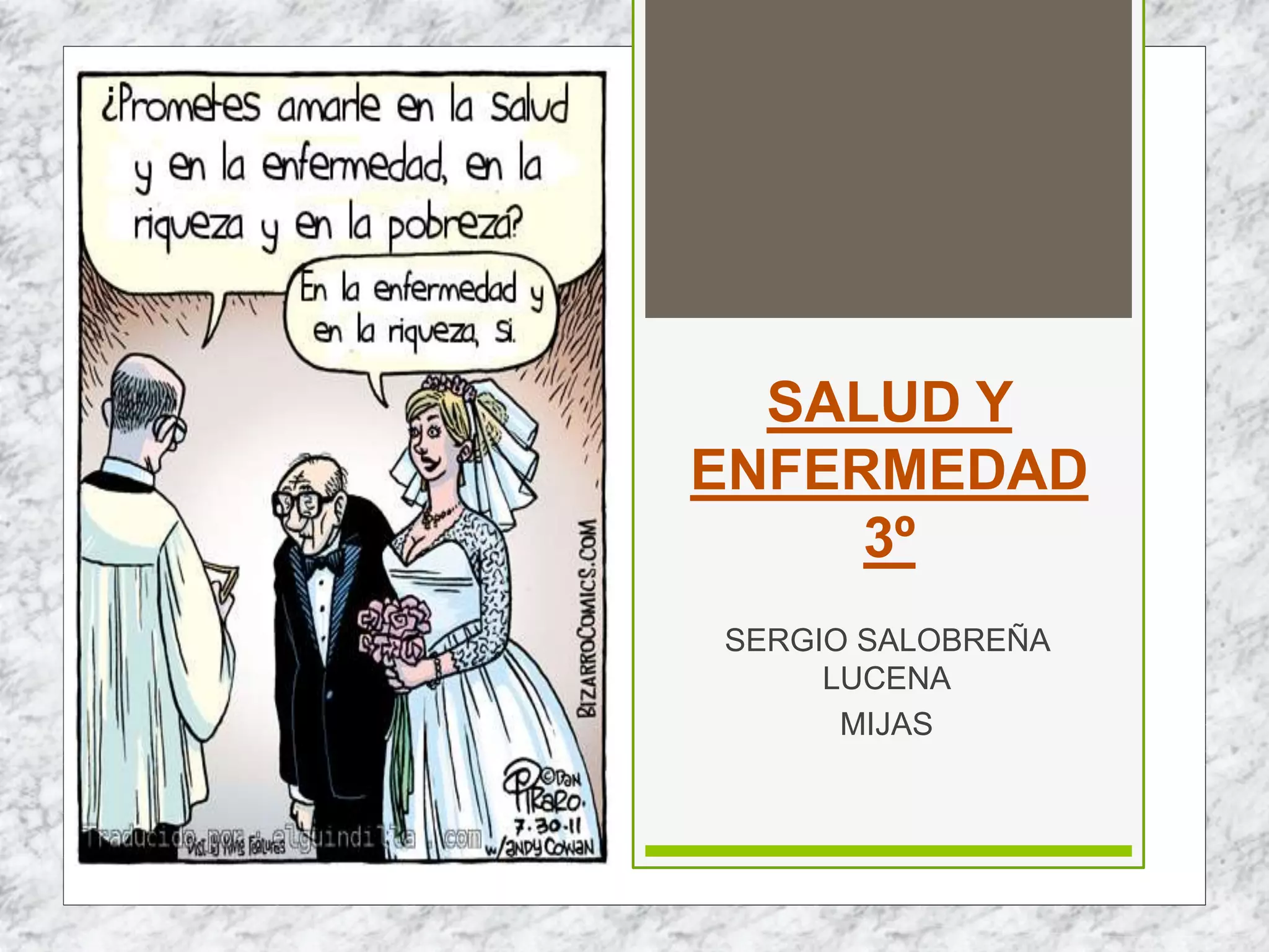 Tema 9 salud y enfermedad | PPTX