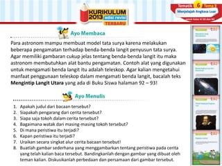 Tema 9 subtema 2 kelas 6 | PPTX