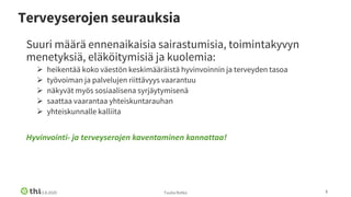 Temaararaha webinaari terveyserot Rotko 130820 | PDF