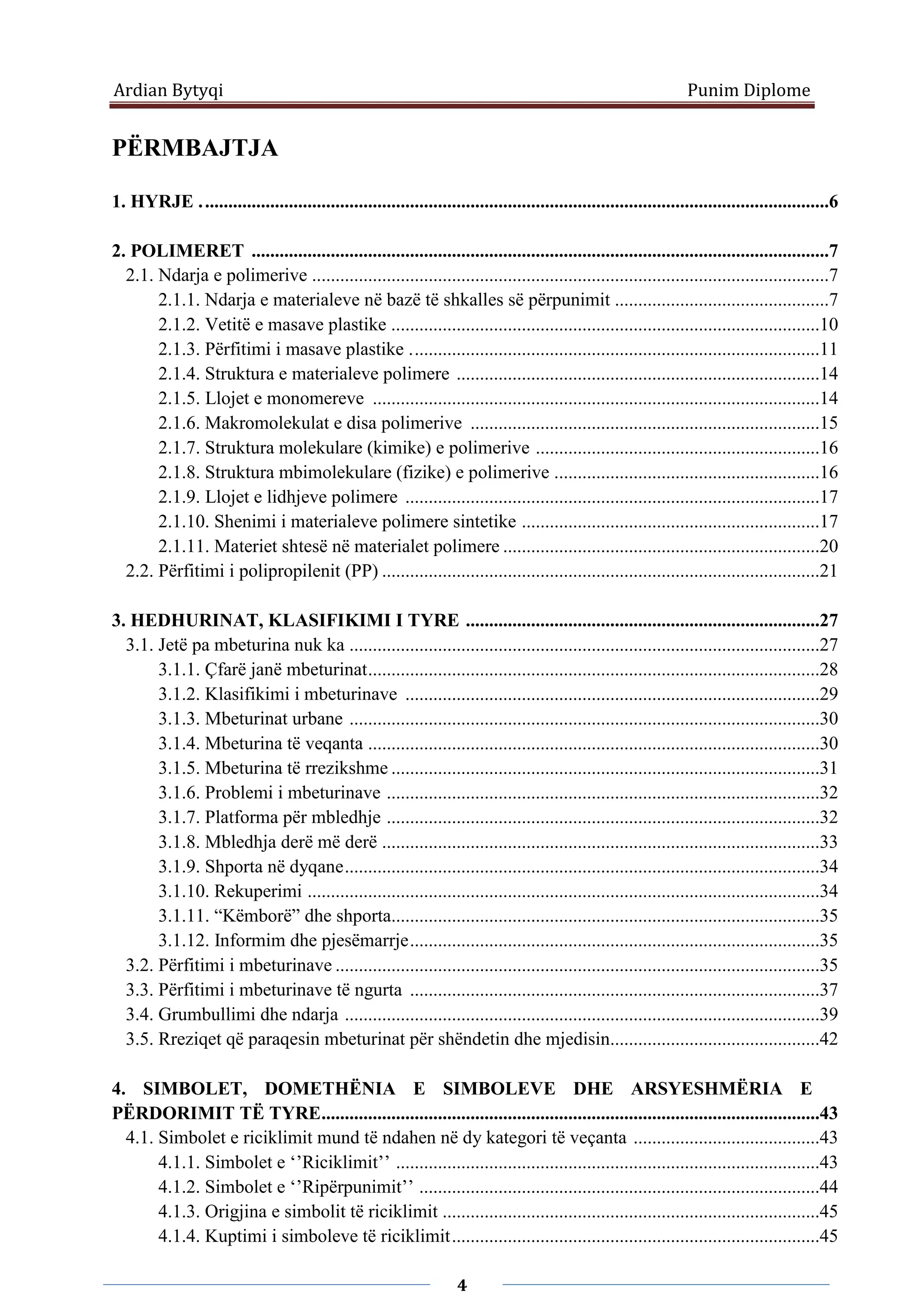 Waste Management Riciklimi i Masave Plastike - Plastmasave | PDF