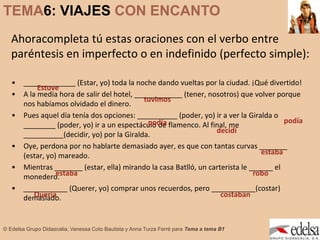 imperfecto vs. indefinido | PPSX