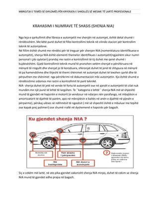 Kontrollimi Teknik I Automjeteve Te Lehta | PDF