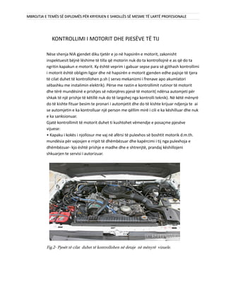 Kontrollimi Teknik I Automjeteve Te Lehta | PDF