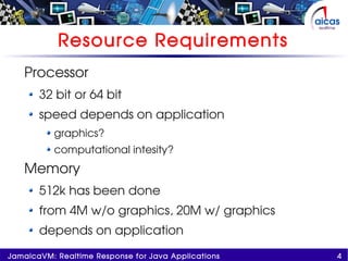 ﻿Moving to Realtime Java for Embedded Systems af James Hunt, Aicas | PDF | Operating Systems ...